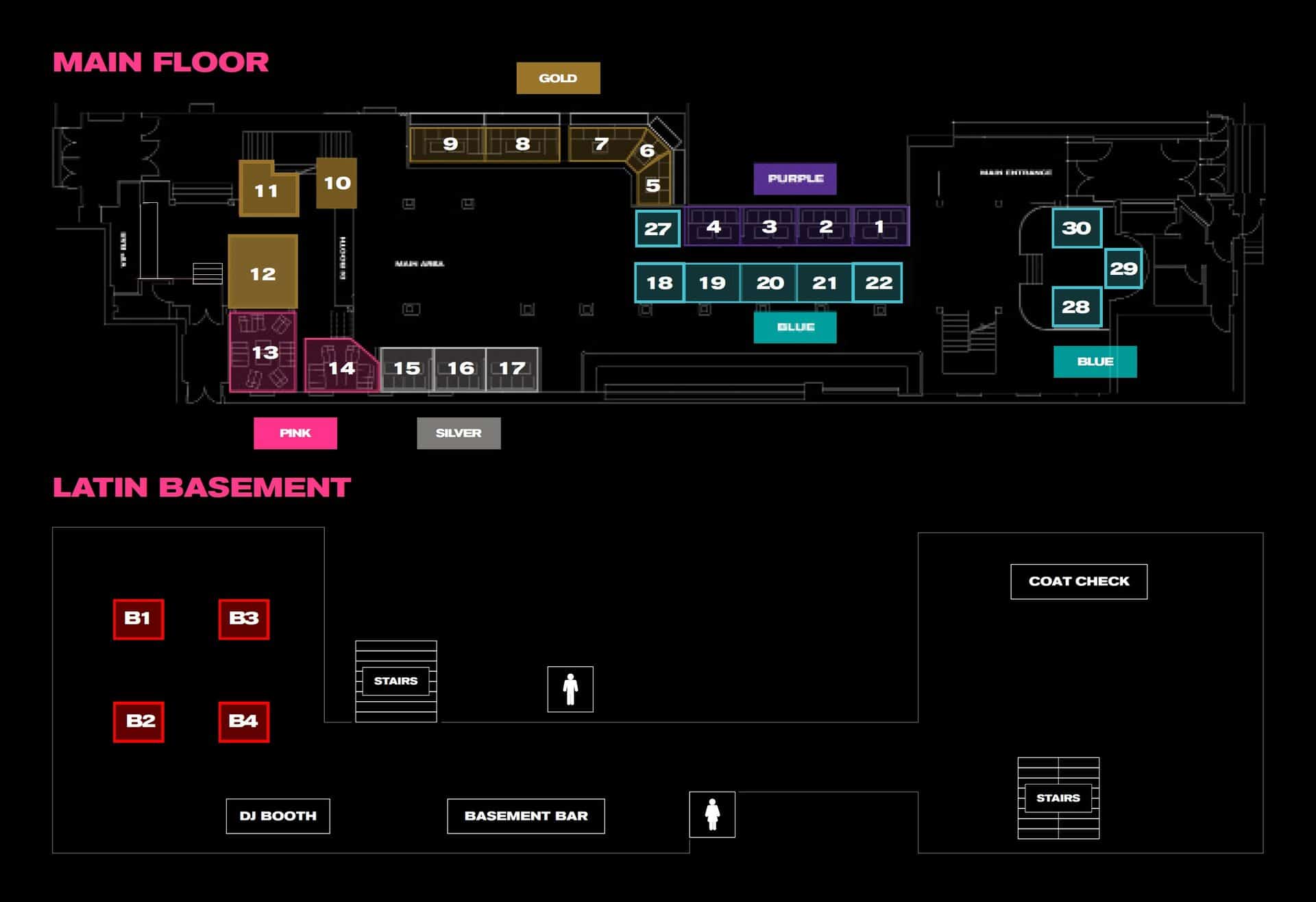 Floorplan | Clubs In Toronto