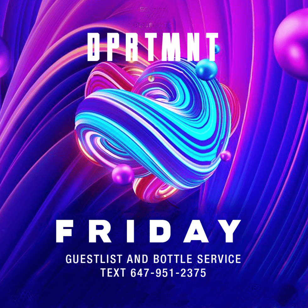 DPRTMNT Toronto | Top Toronto Clubs