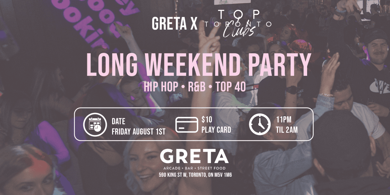 Greta Bar Toronto | Arcade Bar and Street Food Information